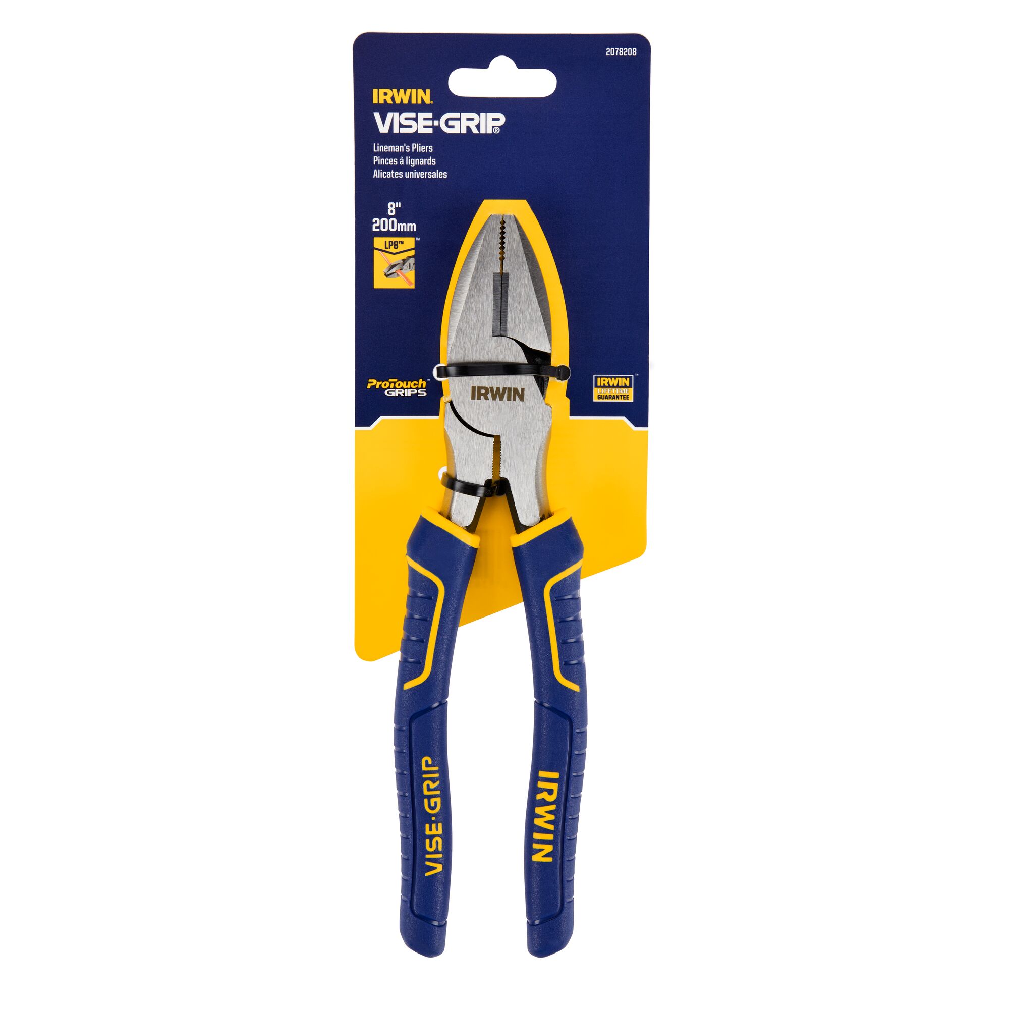 8 N. AMERICAN LINEMANS PLIERS IRWIN