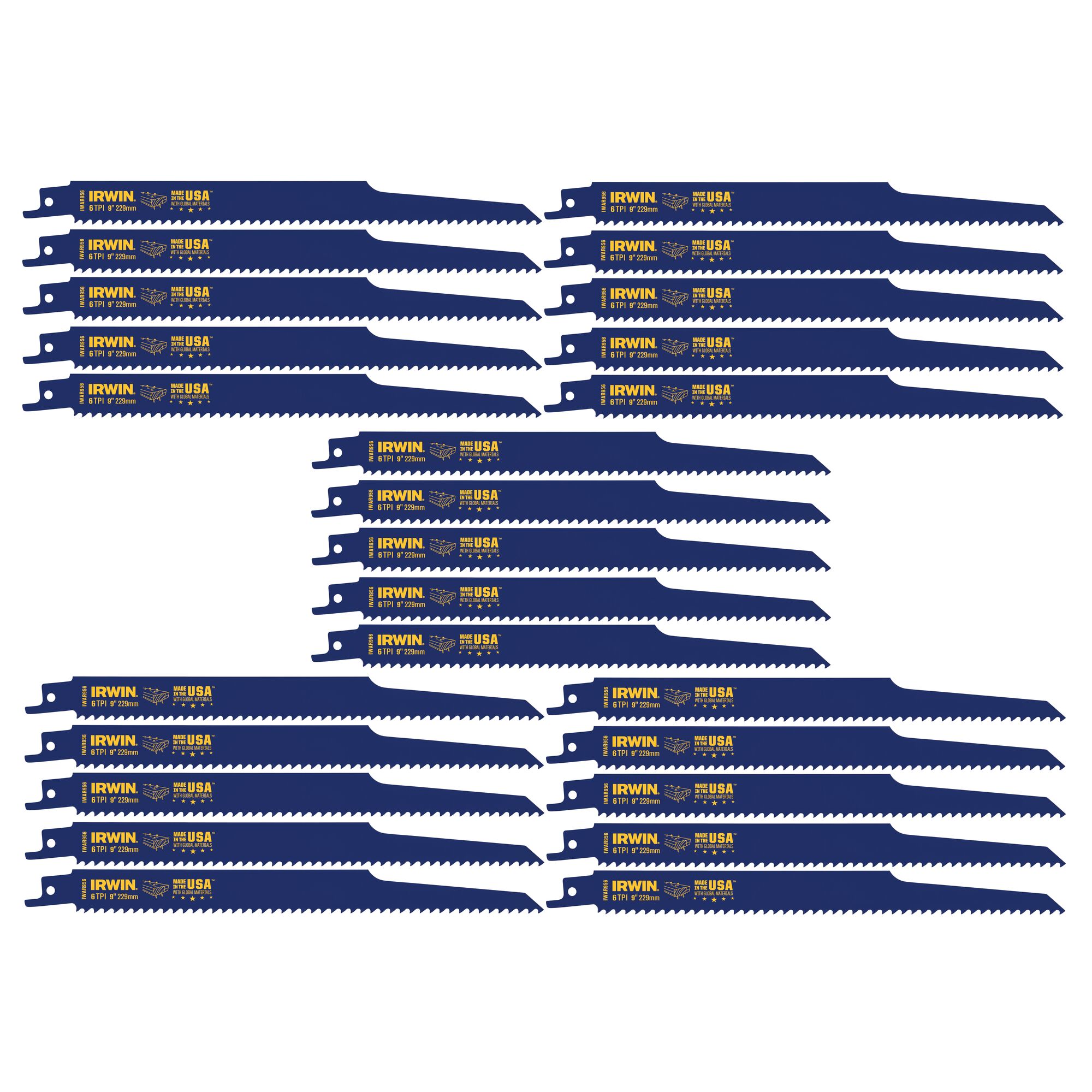 Nail Embedded Wood Cutting Reciprocating Blades | IRWIN
