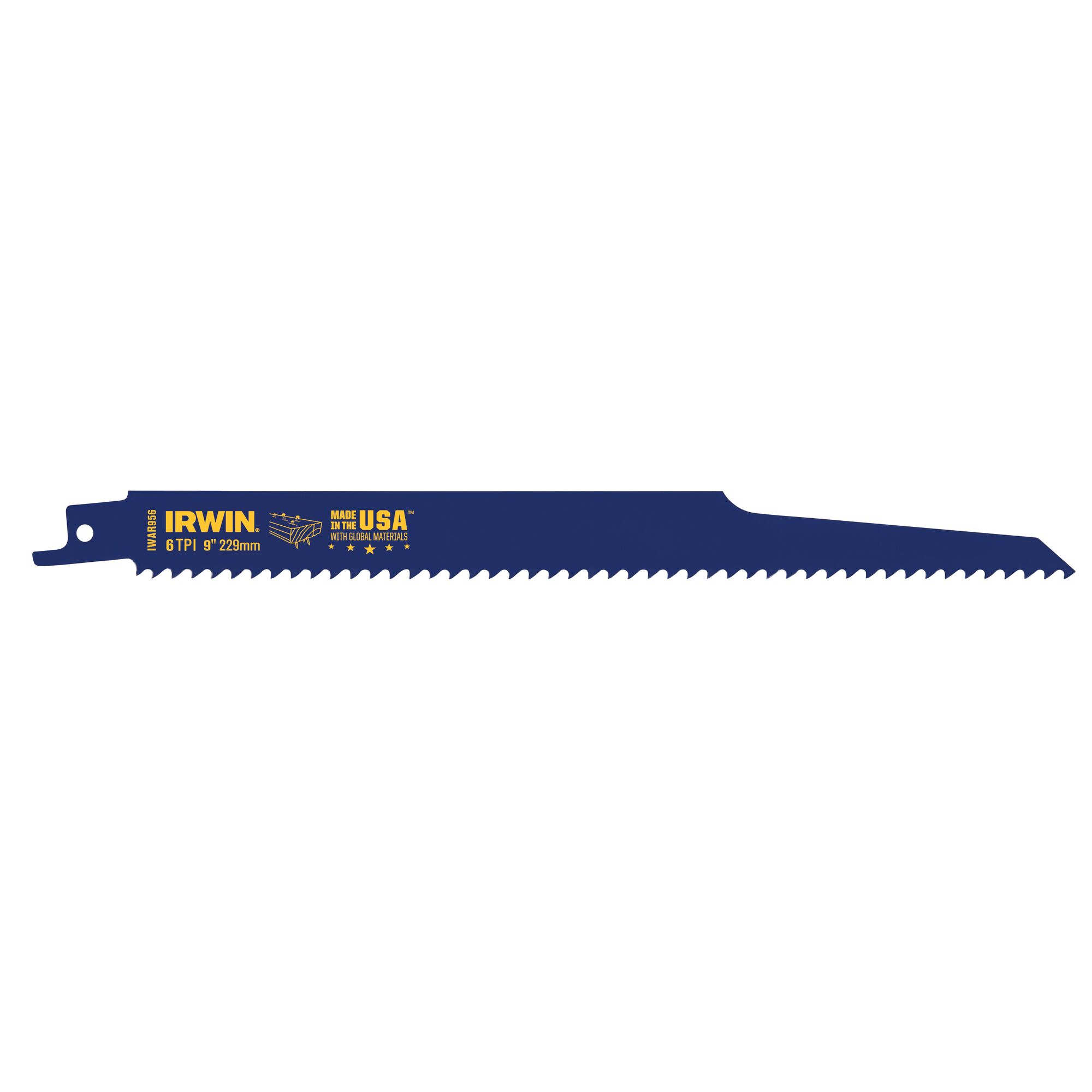 Nail Embedded Wood Cutting Reciprocating Blades | IRWIN