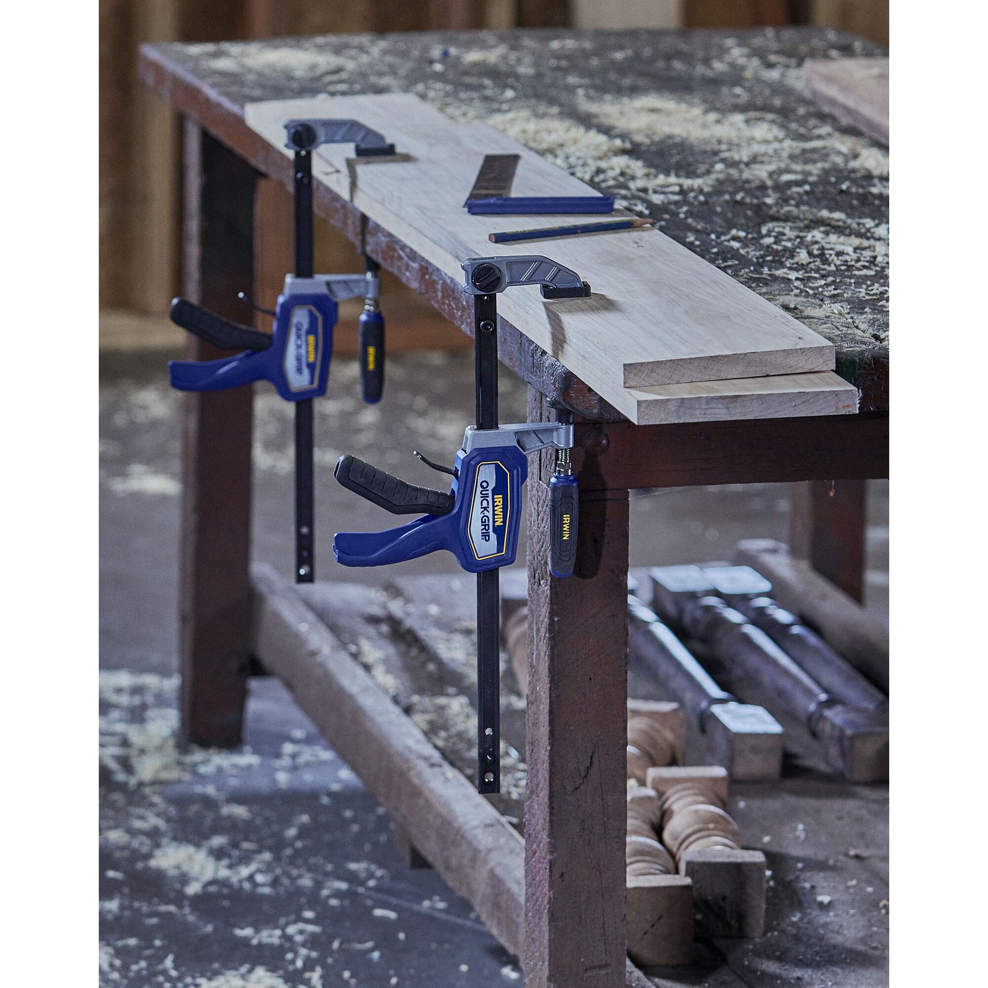 Irwin woodworking clamps store